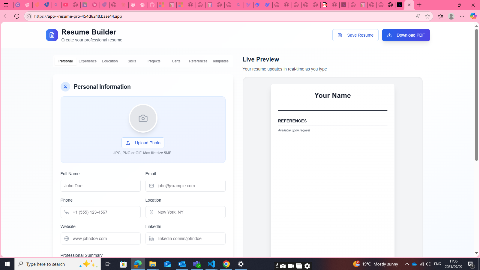 Nkheso Mathebula | Web Developer
